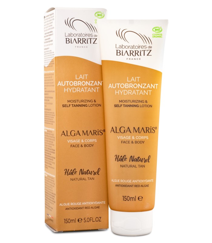 Køb Alga Maris Self-Tanning Milk Face hos Core Nutrition