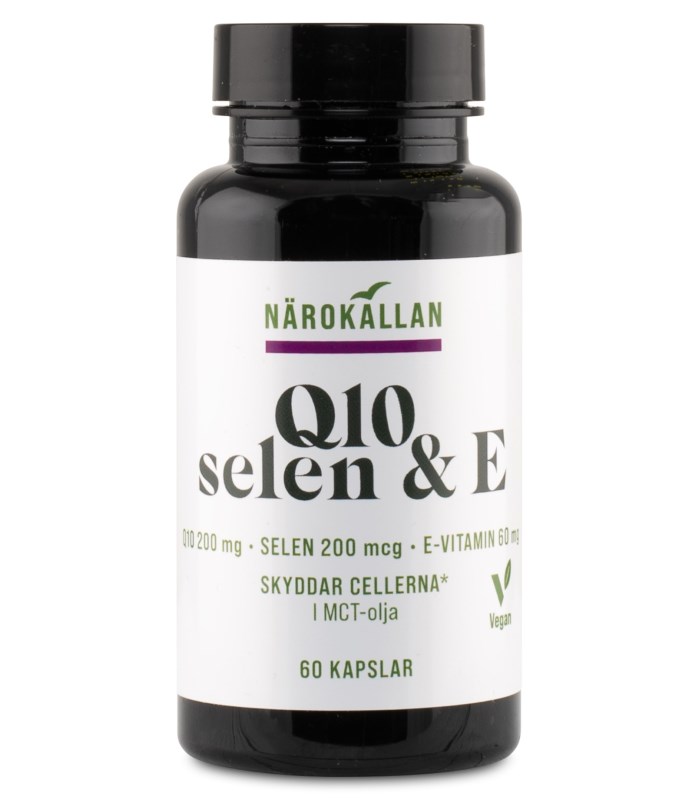 Køb Närokällan Q10 + Selen + E hos Core Nutrition